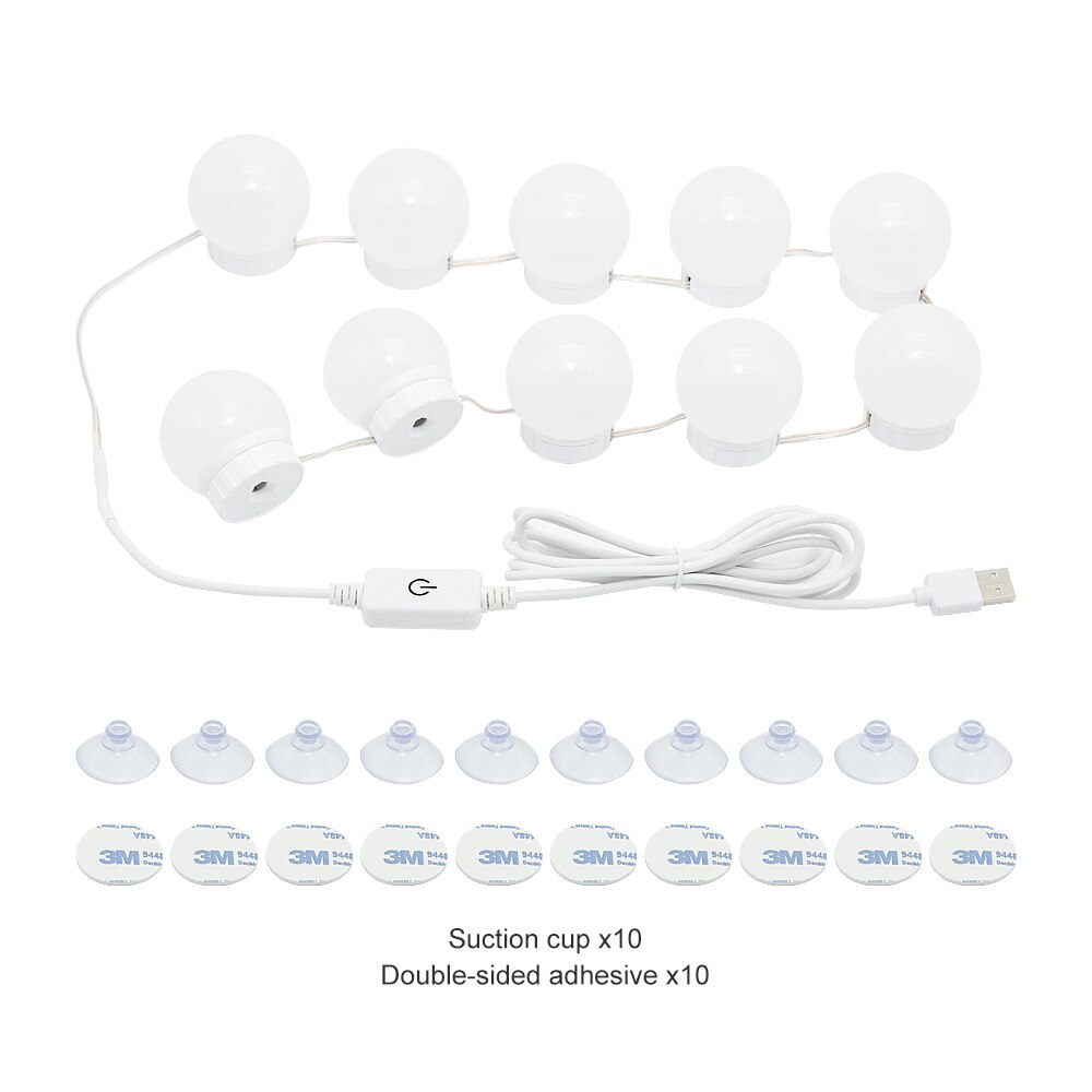 ANBLUB LED Makeup Mirror Light Bulb Hollywood Vani... – Vicedeal