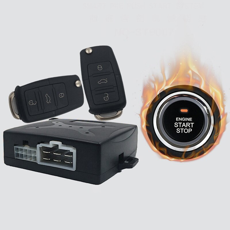NewCar One-Button Start Anti-Theft System PKE Keyl... – Vicedeal