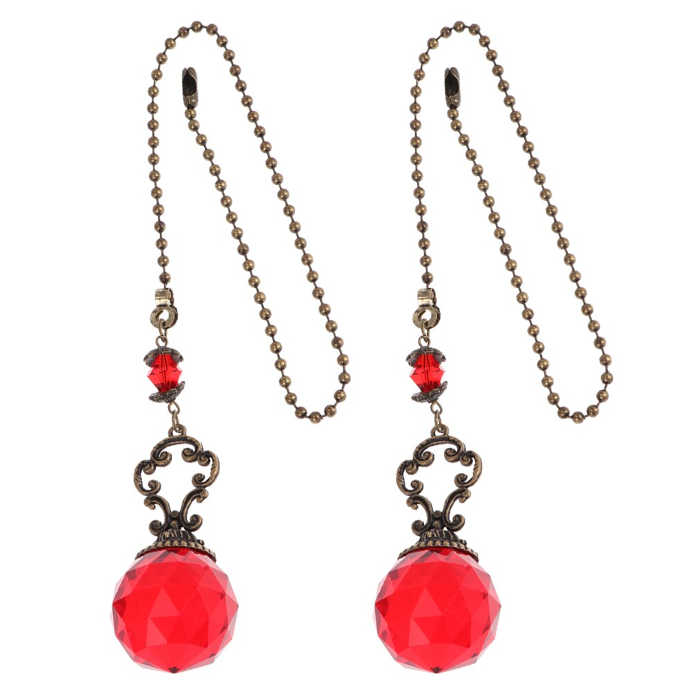 2Pcs Crystal Ceiling Fan Chain Unique Light Hangin... – Grandado