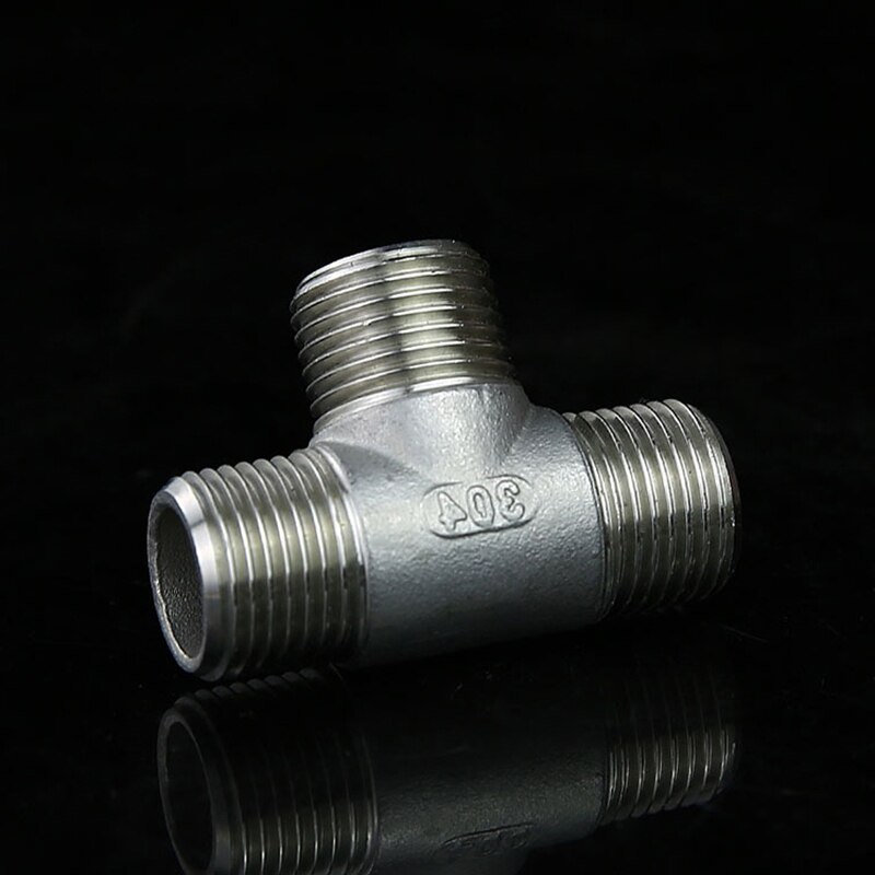 3/4 "BSP rosca macho en T 3 304 de acero inoxidabl... – Grandado