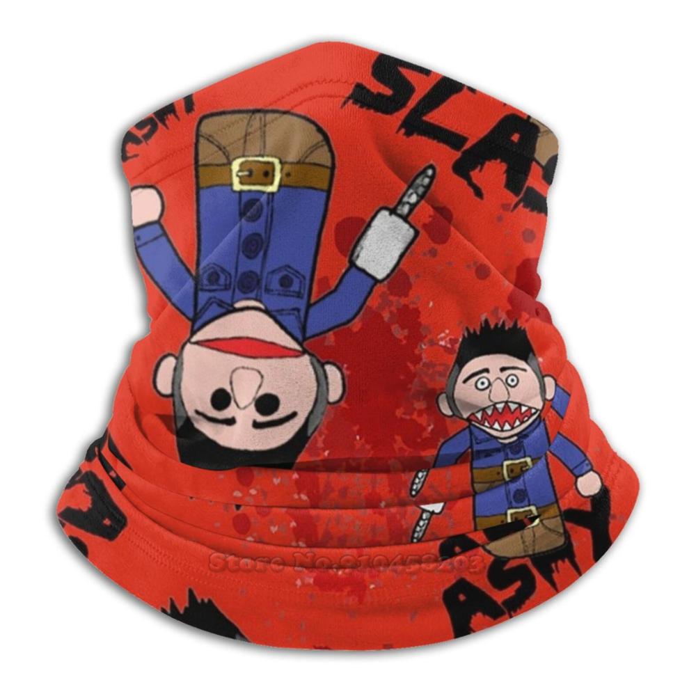 Ashy Slashy 3D Bandana Face Neck Warmer Soft Fleec... – Grandado