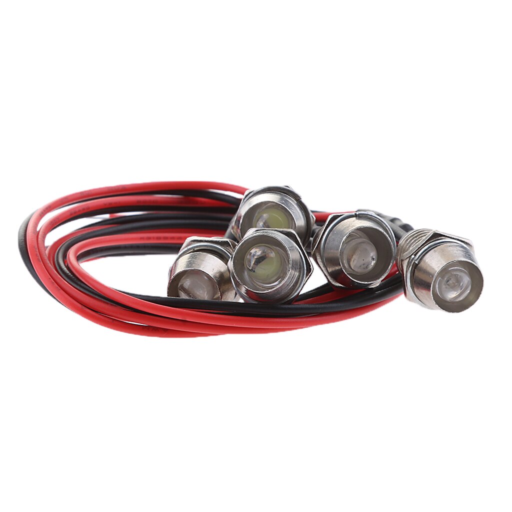 Pak Van 5 Led 12V 1.8W Lampje Auto Boot Dashboard ... – Grandado