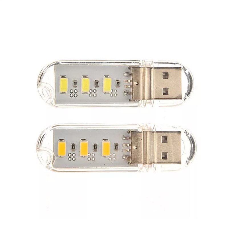 1Pcs Mini 3LEDs 8LEDs USB 5V LED Night light Desk ... – Vicedeal