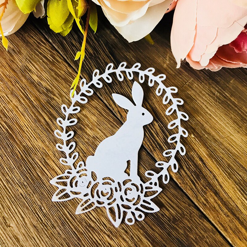 dies cutting dies of Easter Bunny card paper embos... – Grandado