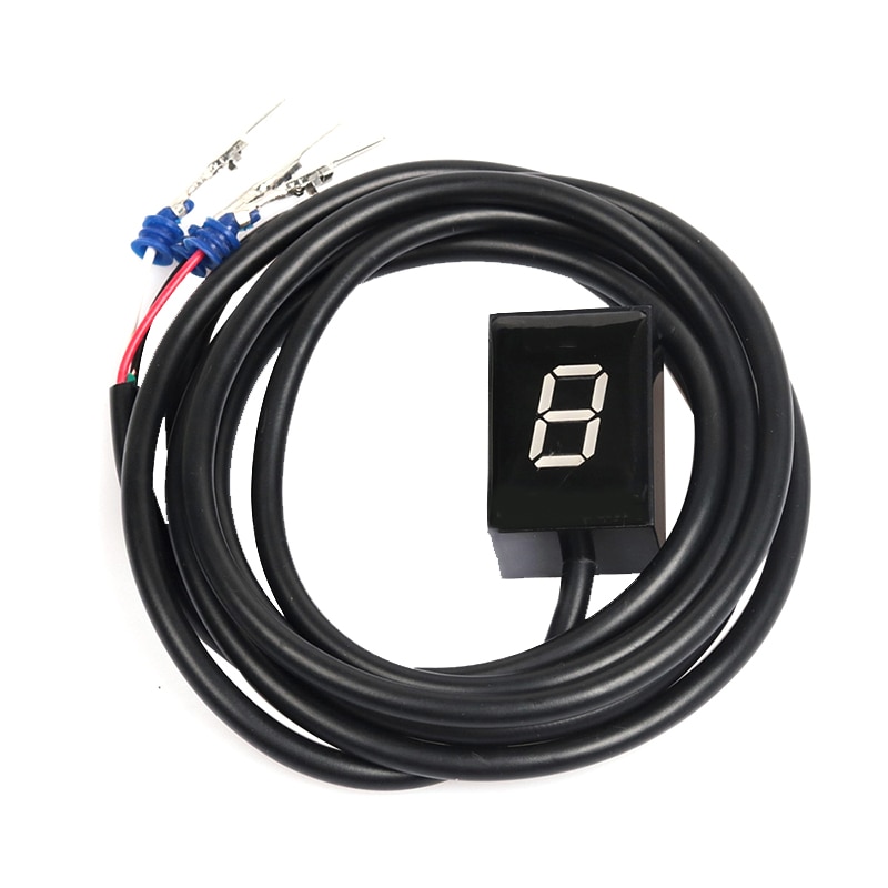 Waterproof Motorcycle Gear Indicator Blue LED Disp... – Grandado