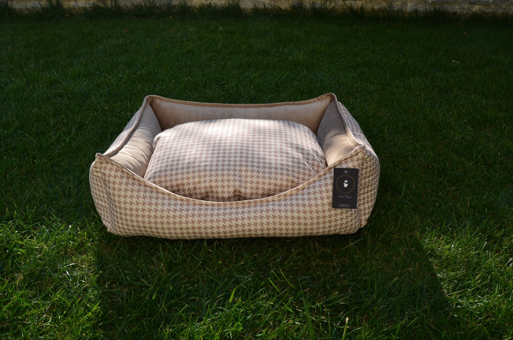 Panda Kahverengİ Gedessineerde Medİum Hond Matras – Vicedeal
