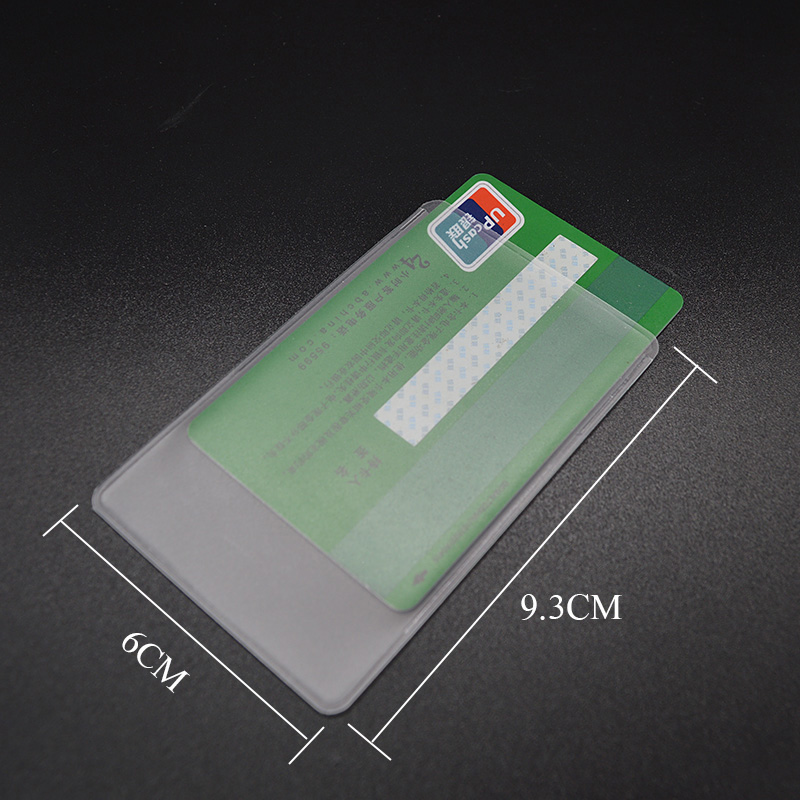 Waterdichte Transparante Pvc Credit Card Cover zac... – Grandado