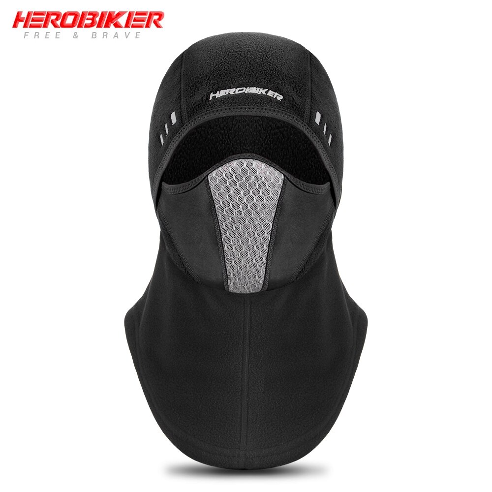 Herobiker Motorfiets Masker Fleece Thermische Gezi... – Vicedeal
