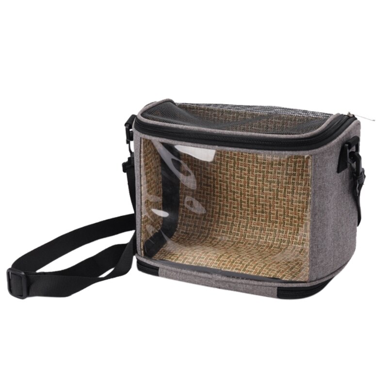 Bird Travel Case Carrier Parrot Carrying Cage Mesh... – Vicedeal
