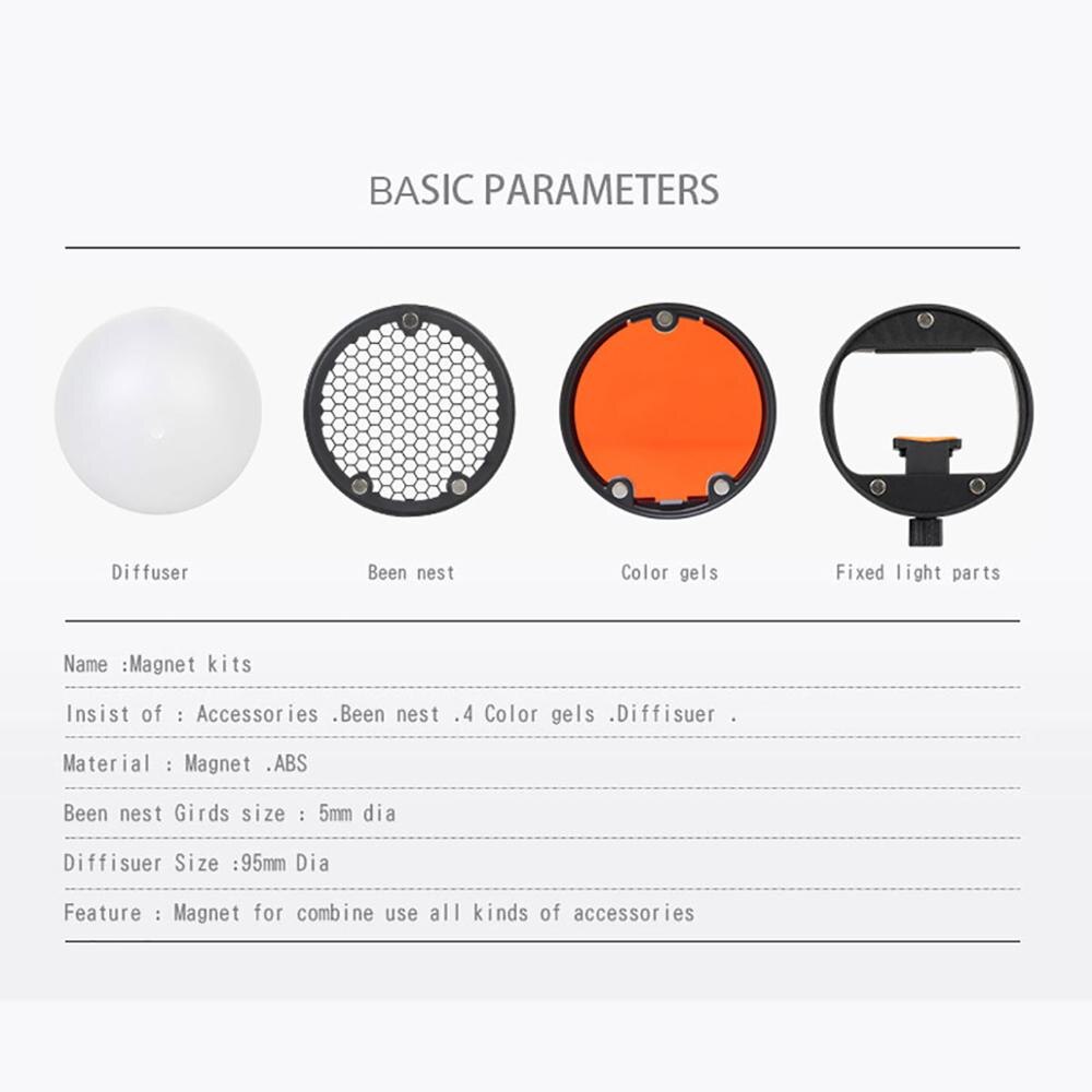 Speedlite Color Filter Reflector Honeycomb Diffuse... – Grandado