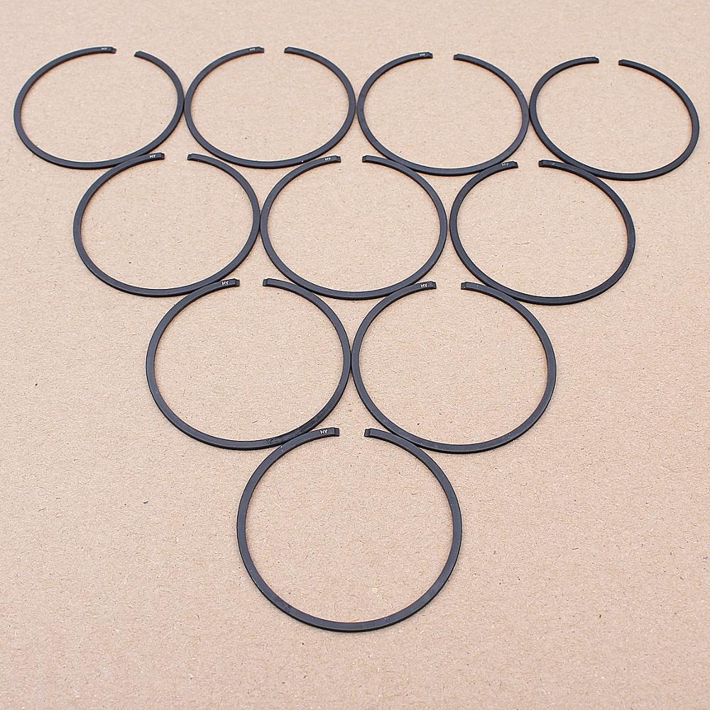 10 PCS Piston Ring Kit for Husqvarna 55 Rancher 51... – Vicedeal