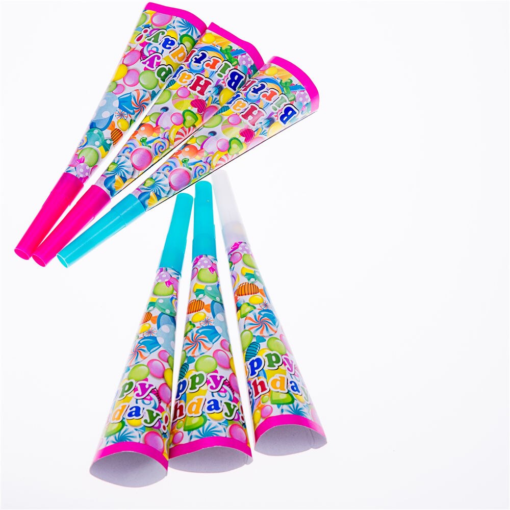 Happy birthday theme party horn toys theme activit... – Grandado