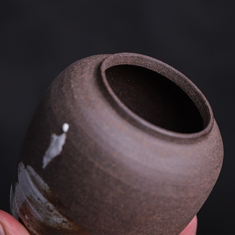 LUWU japanese ceramic tea canisters handpainted ce... – Grandado