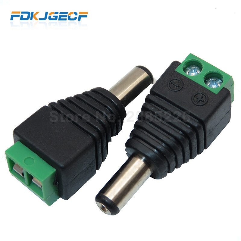 5PCS male and female DC Power plug 5.5 x 2.1MM 5.5... – Grandado