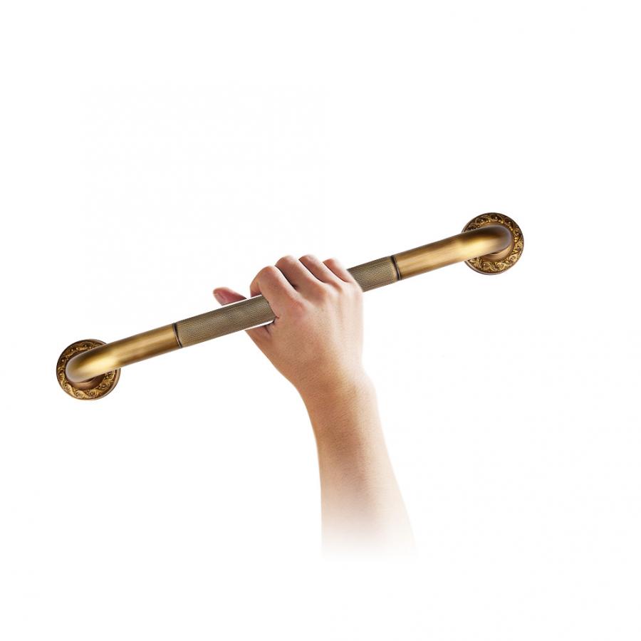 Suction Cup Handle Rails Antique Style Brass Carve... – Grandado