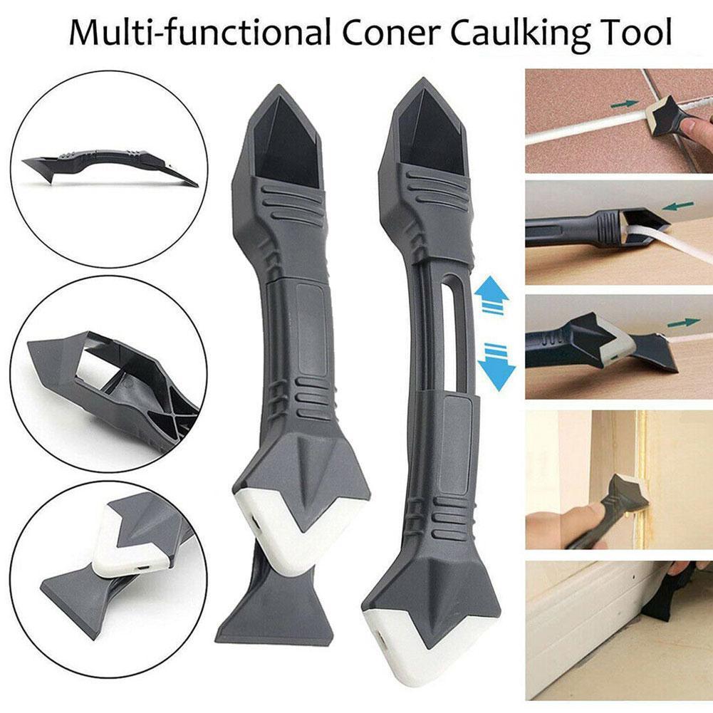 10pcs/set 3 in 1 Silicone Caulking Tool Caulk Remo... – Grandado