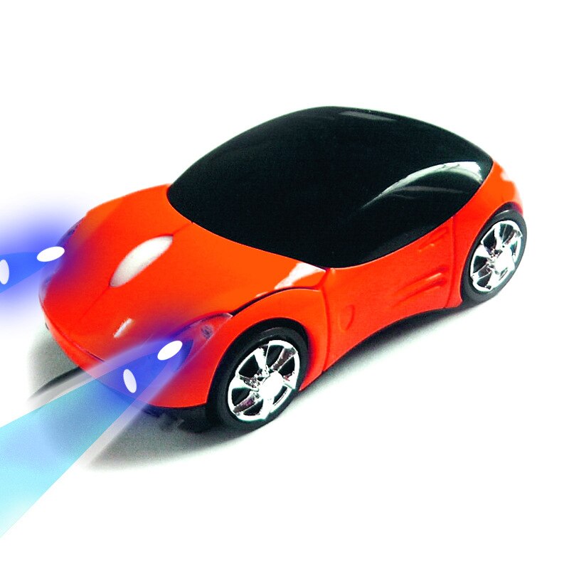 Wired USB Car Mouse 3D Car Shape USB Optical Mouse... – Grandado