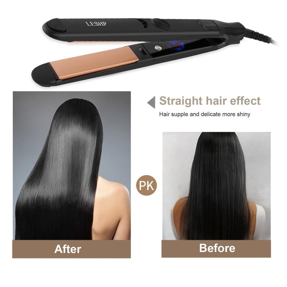 Hair Straightener Ceramic Heating Plate Hair Strai... – Grandado