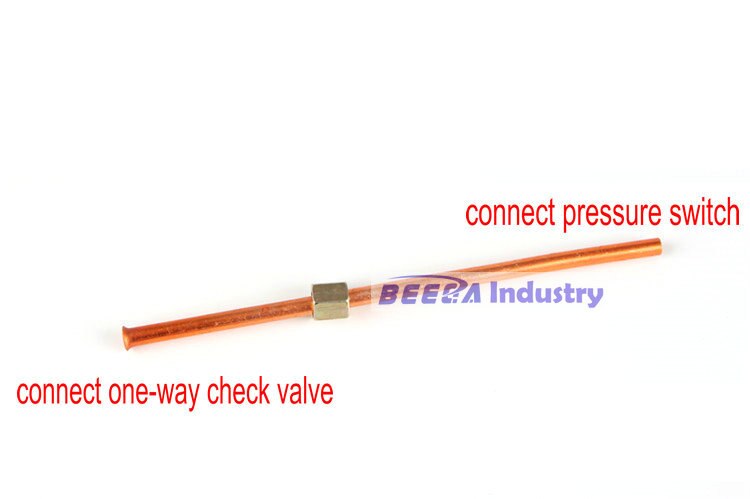 170mm length, aluminum pipe for direct drive and oil free air ...