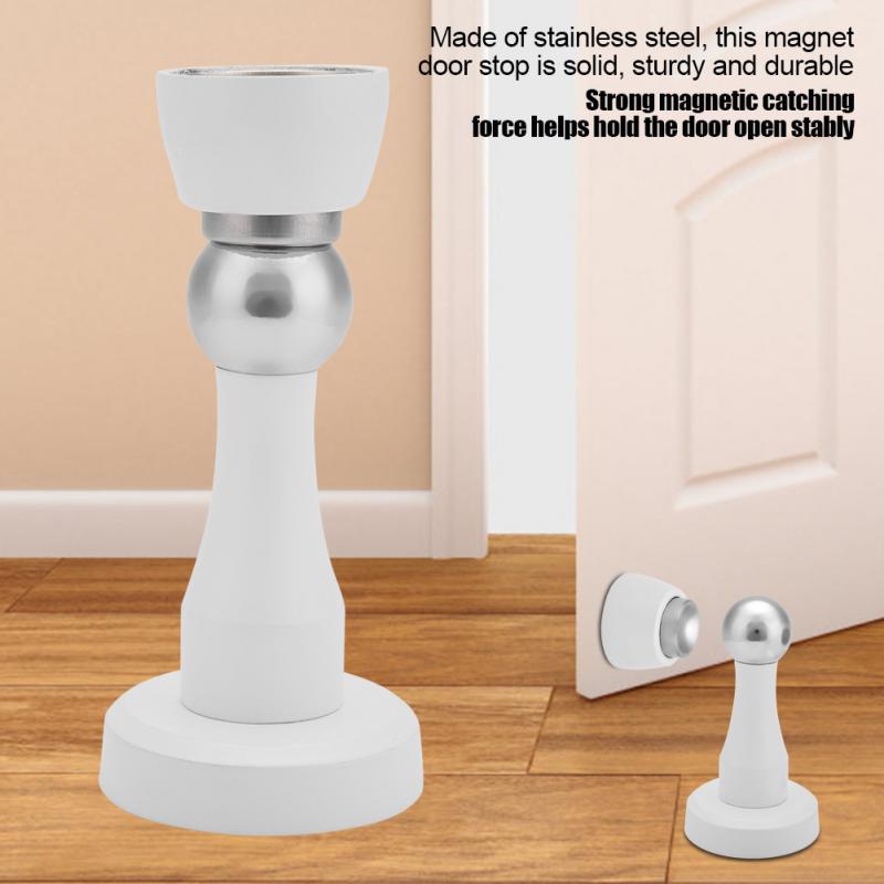 1 Set Stainless Steel Strong Magnet Door Stopper H... – Vicedeal