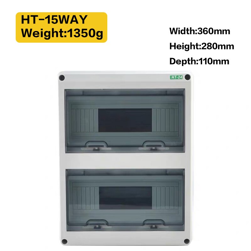 HT Waterproof Series 5/8/12/15/18/24Ways Household... – Grandado