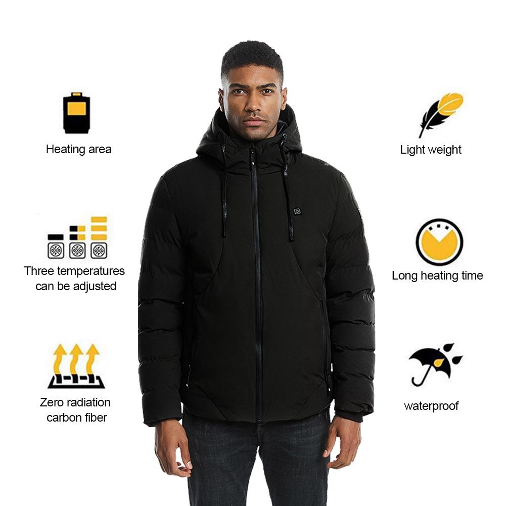 Winter USB Electric Heating Jacket Adjustable 3 te... – Grandado
