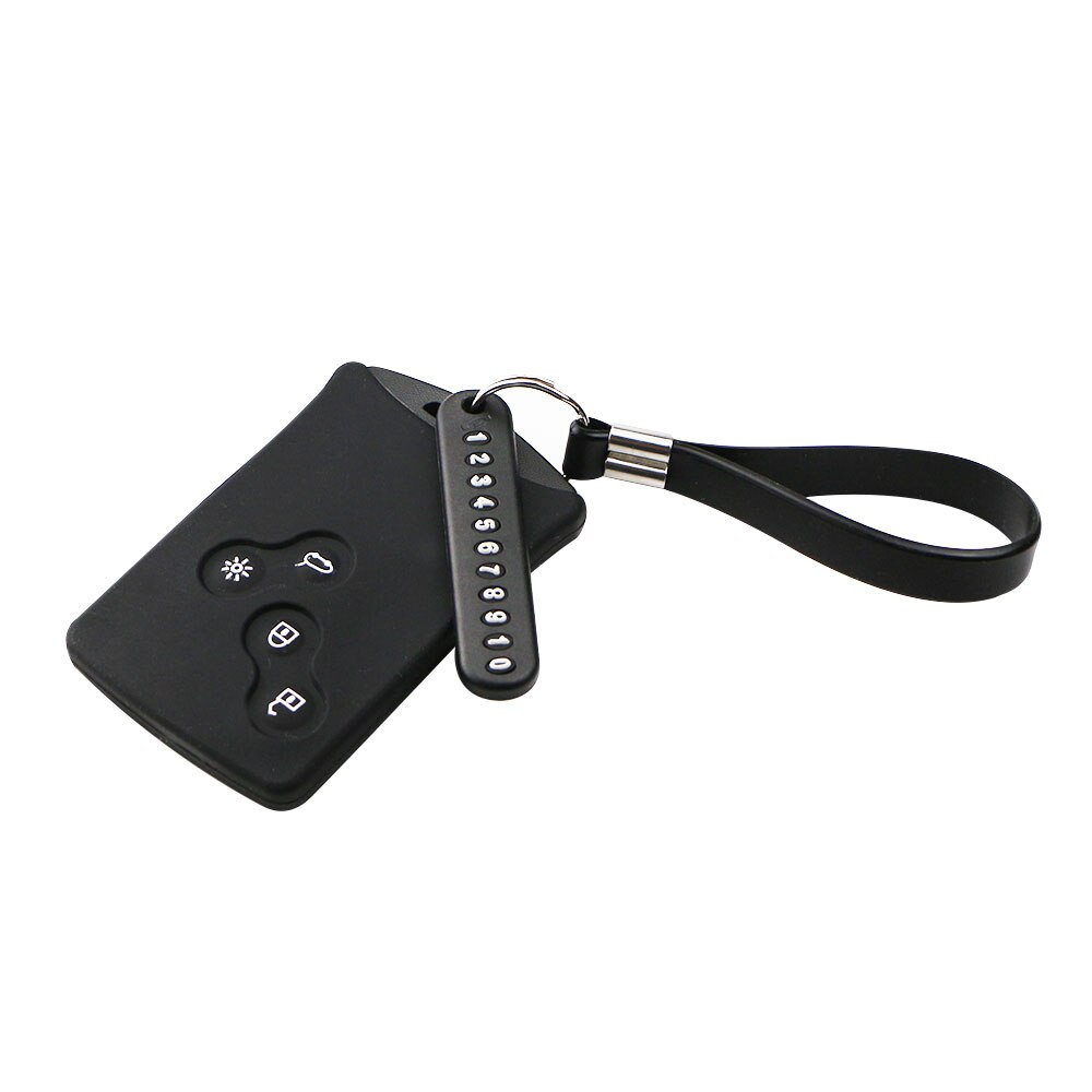 Silicone Key Cover Case Car Key Chain Phone Number... – Vicedeal
