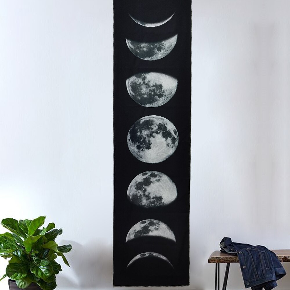 Moon Phase Tapestry Wall Hanging, Wall Art Decorat... – Vicedeal