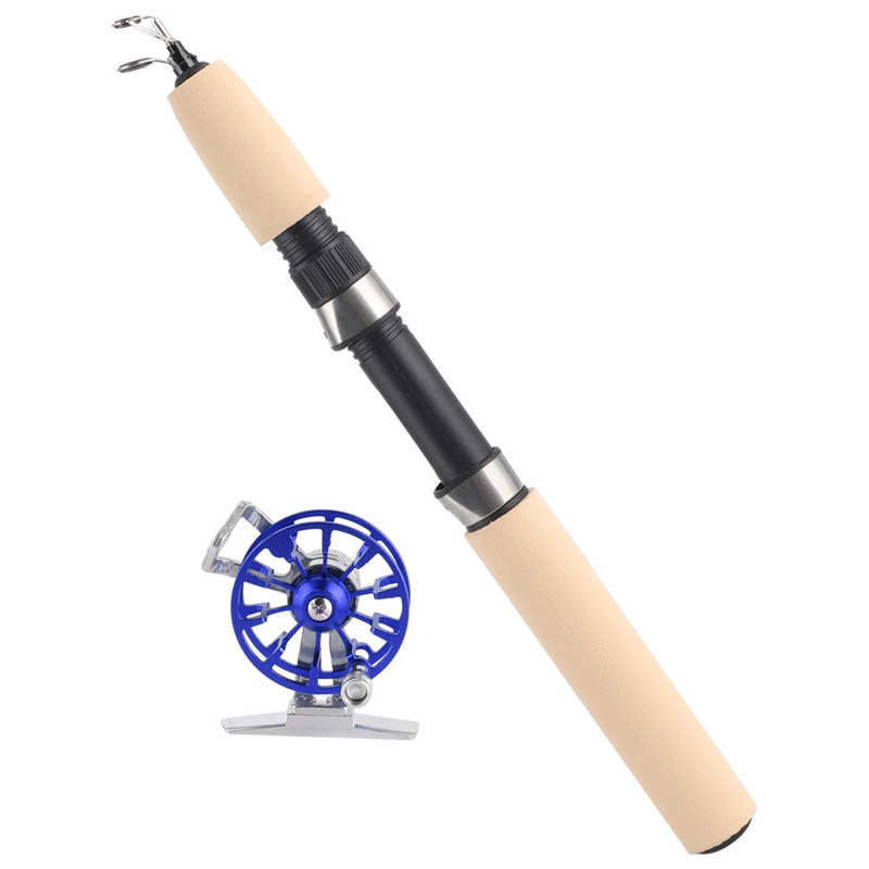 60cm Telescopic Ice Fishing Rod Portable Carbon Fi... – Grandado