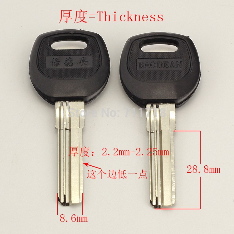 B066 House Home Door Empty Key blanks Locksmith Su... – Grandado