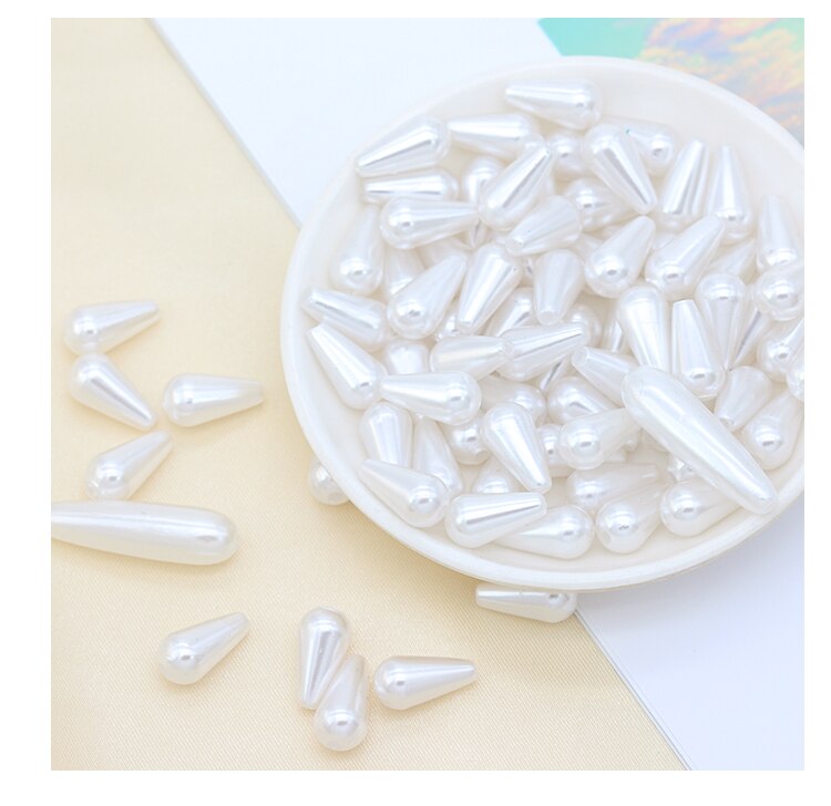 100 Stuks Alle Maten Wit/Ivoor Abs Imitatie Parel ... – Grandado