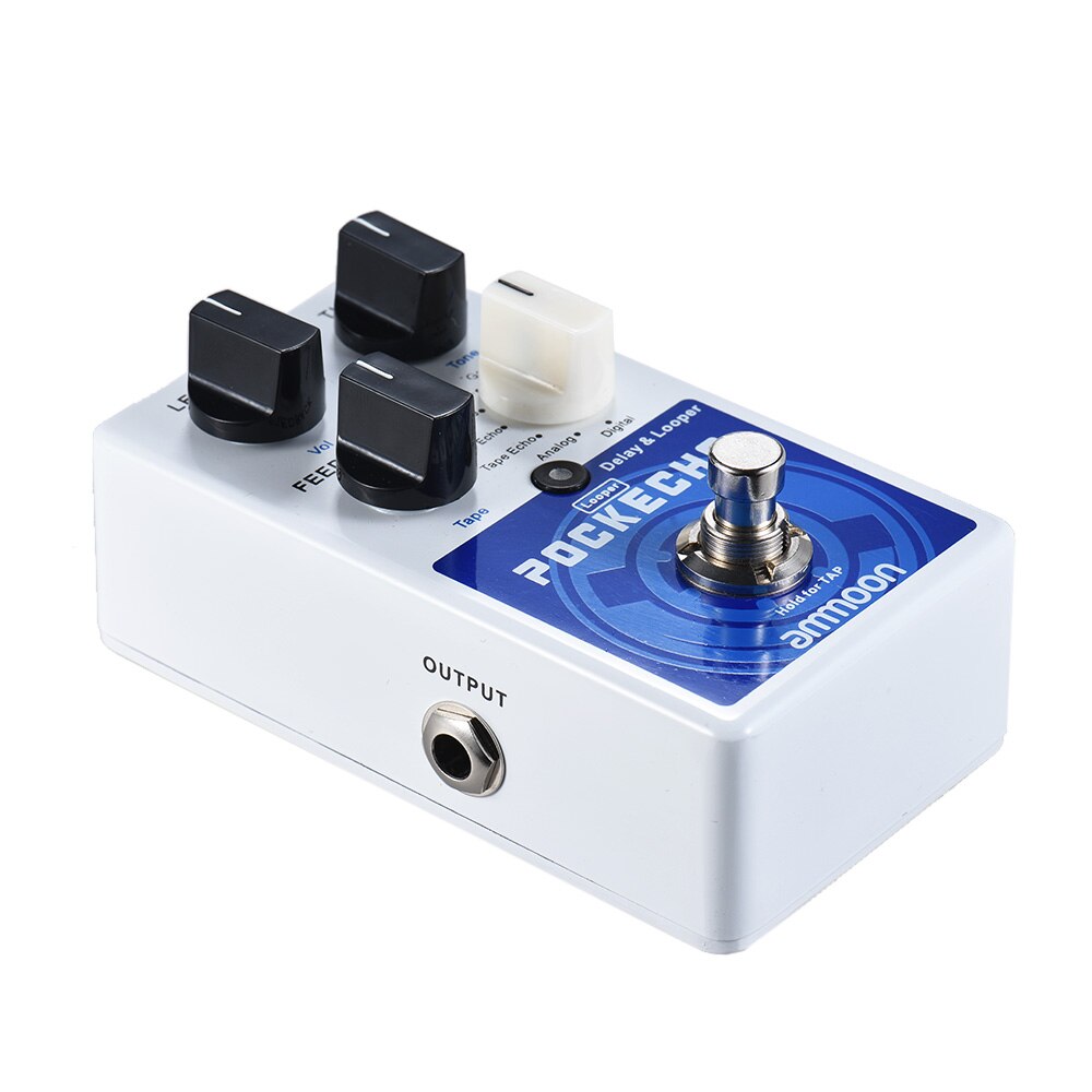 Advanced POCKECHO Delay & Looper Guitar Effect Ped... – Grandado