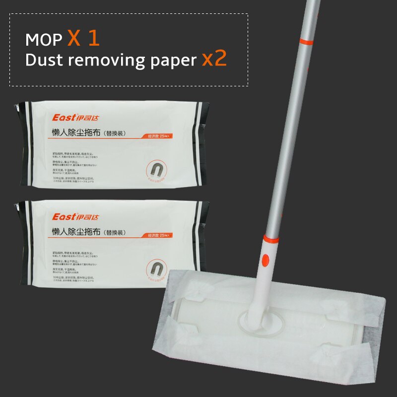 Oost Wegwerp Elektrostatische Stof Mop 360 Roteren... – Grandado