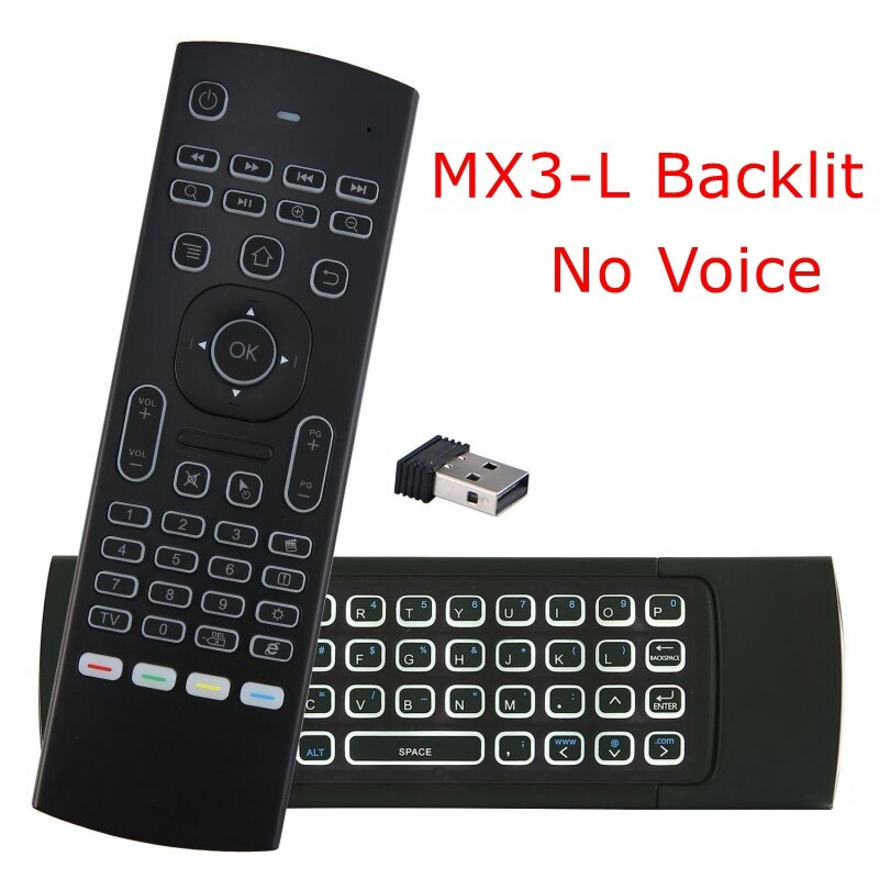 2.4G MX3 Air Mouse Smart Voice Remote Control RF W... – Vicedeal