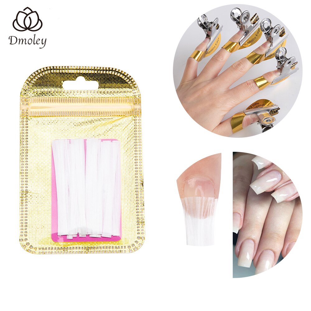 Dmoley 100 Pcs Franse Nail Form Tips Nail Extensio... – Grandado