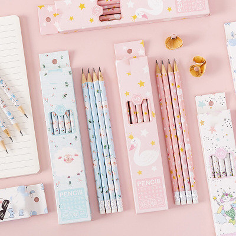 10pcs Simple Wooden Pencils for School Student Wri... – Vicedeal