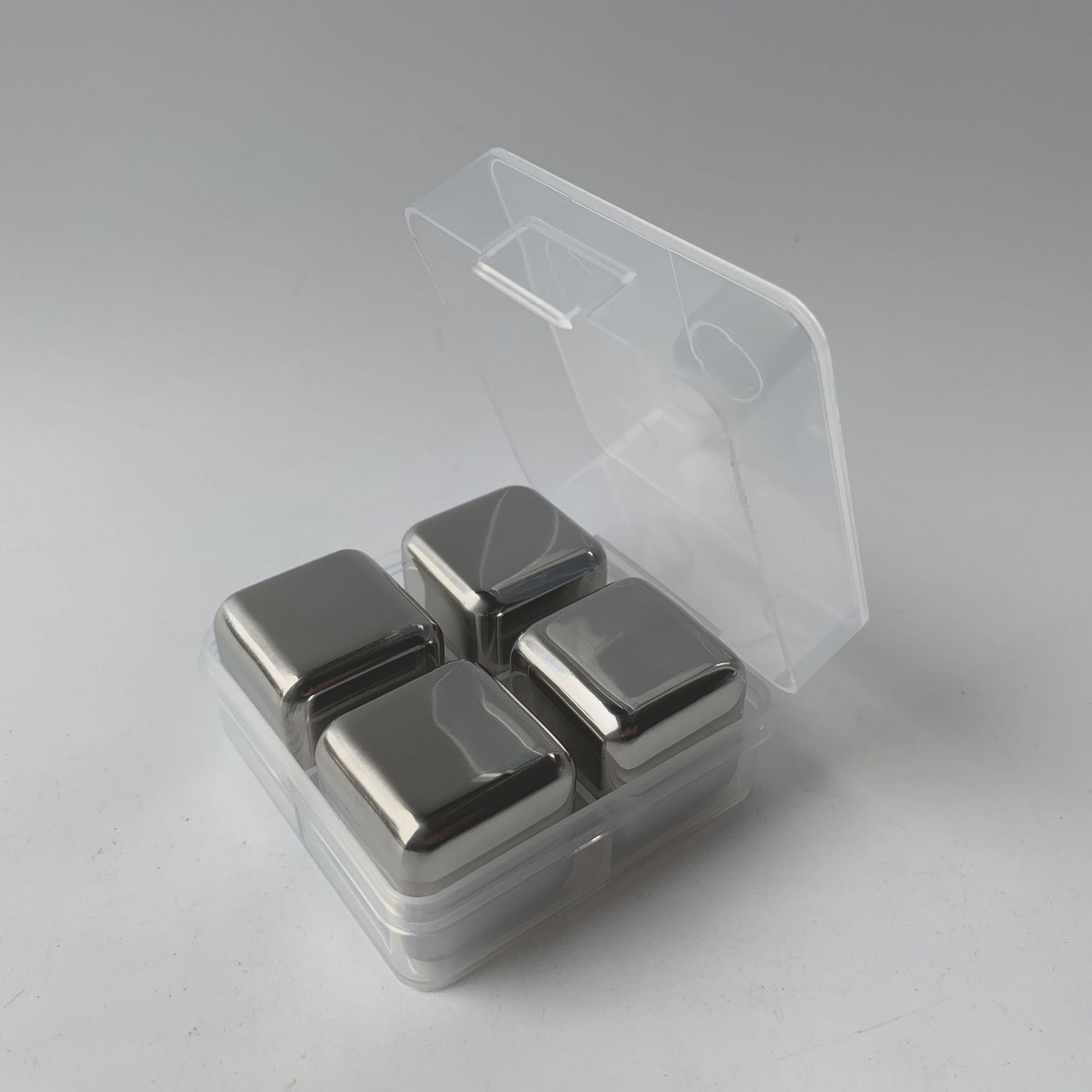 Drink&art 18/8 isbitar av whiskysten i rostfritt s... – Grandado