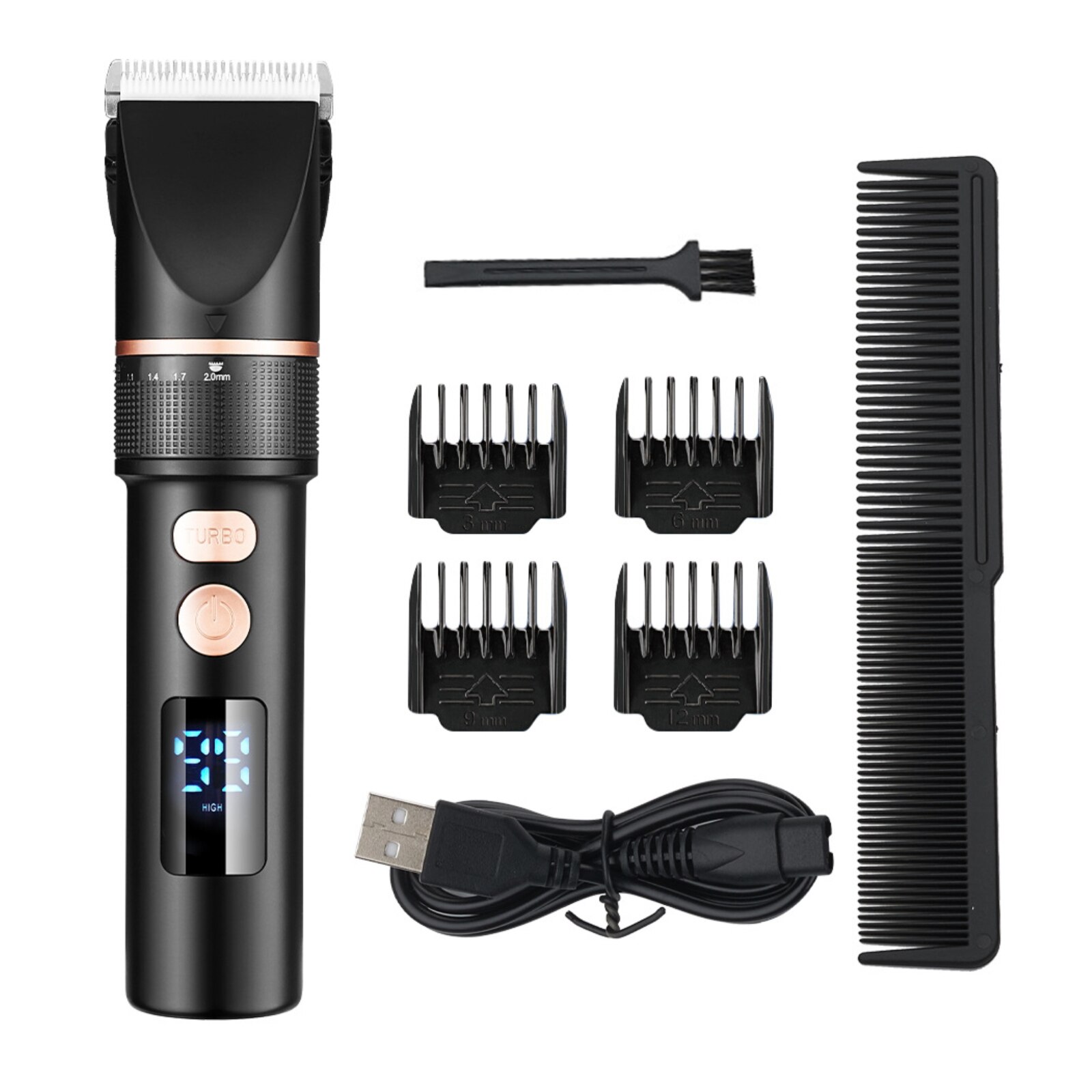 Rechargeable men's electric barber shop, barber sh... – Vicedeal