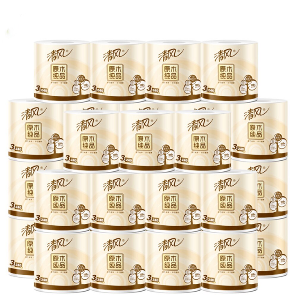 QINGFENG 10 Rolls Raw pulp raw materials 3 layers ... – Vicedeal