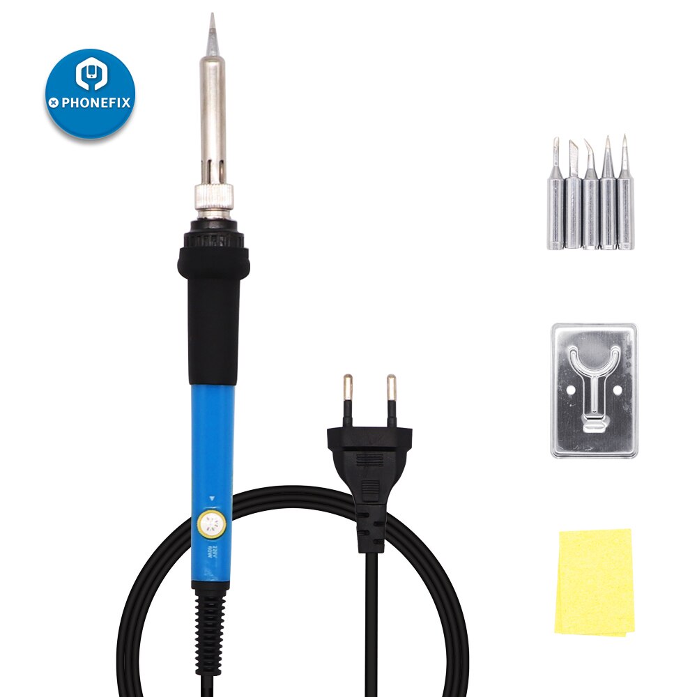 Soldering Iron 60W Adjustable Temperature Lead-Fre... – Grandado