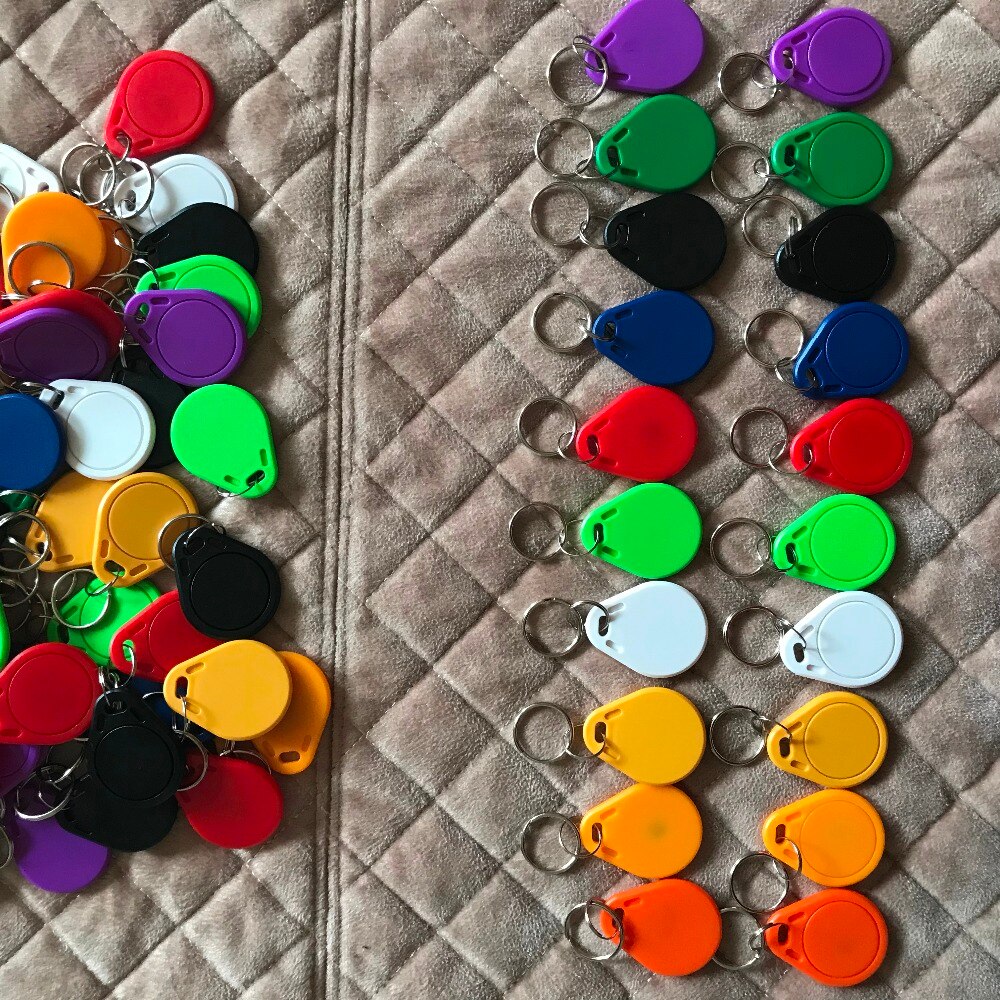 10pcs RFID key fobs 13.56MHz proximity NFC tags 21... – Grandado