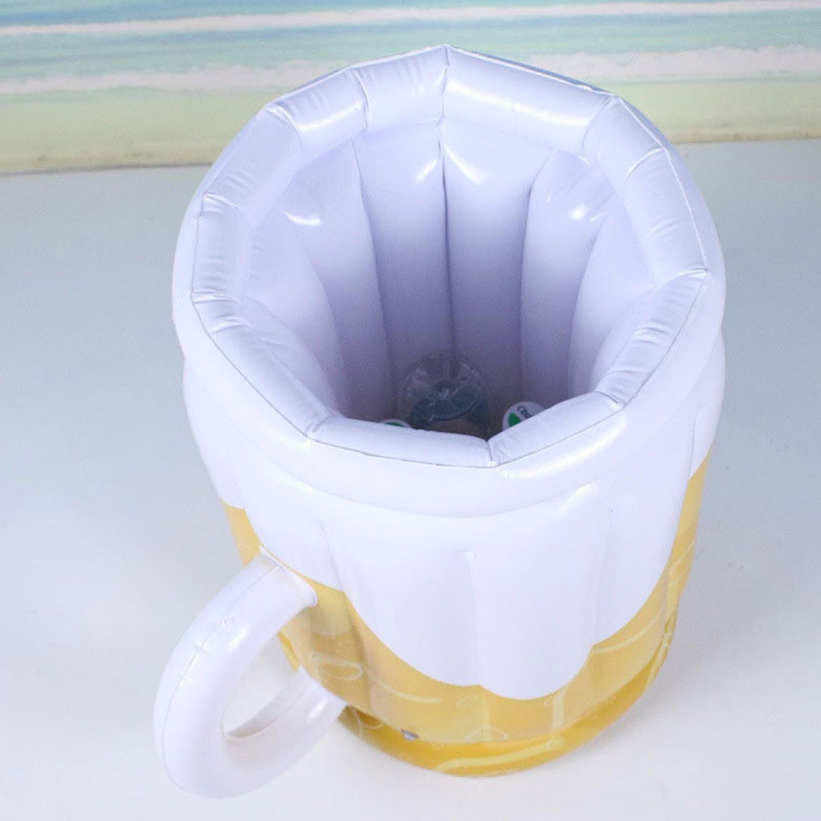 Inflatable Ice Bucket Mug Cup Holder Beer Water Ic... – Grandado