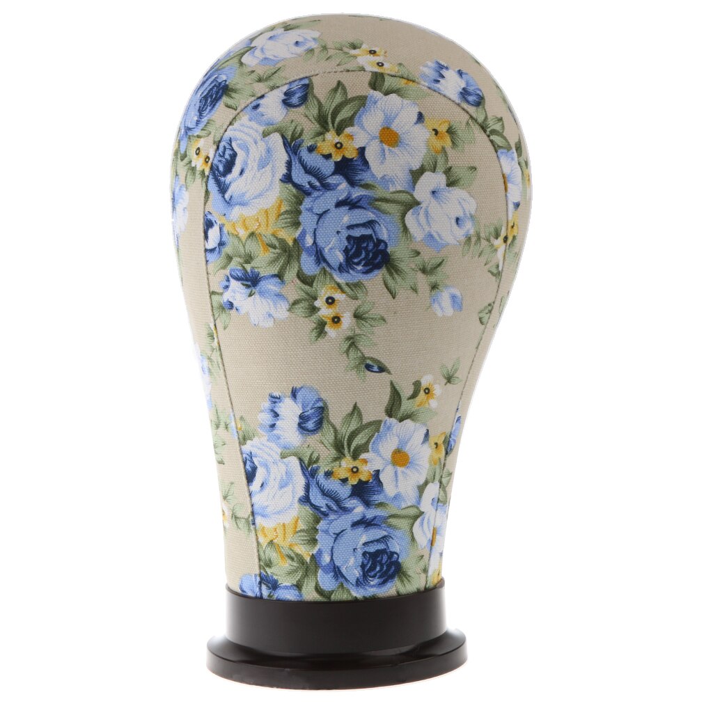 21/22 Inch Green Canvas Block Head Training Manneq... – Grandado