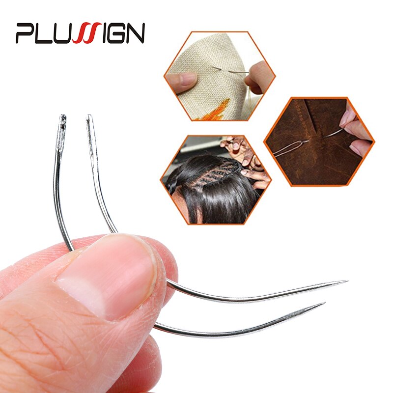 Plussign Curved Needle For Wig Dreadlock Needle We... – Grandado