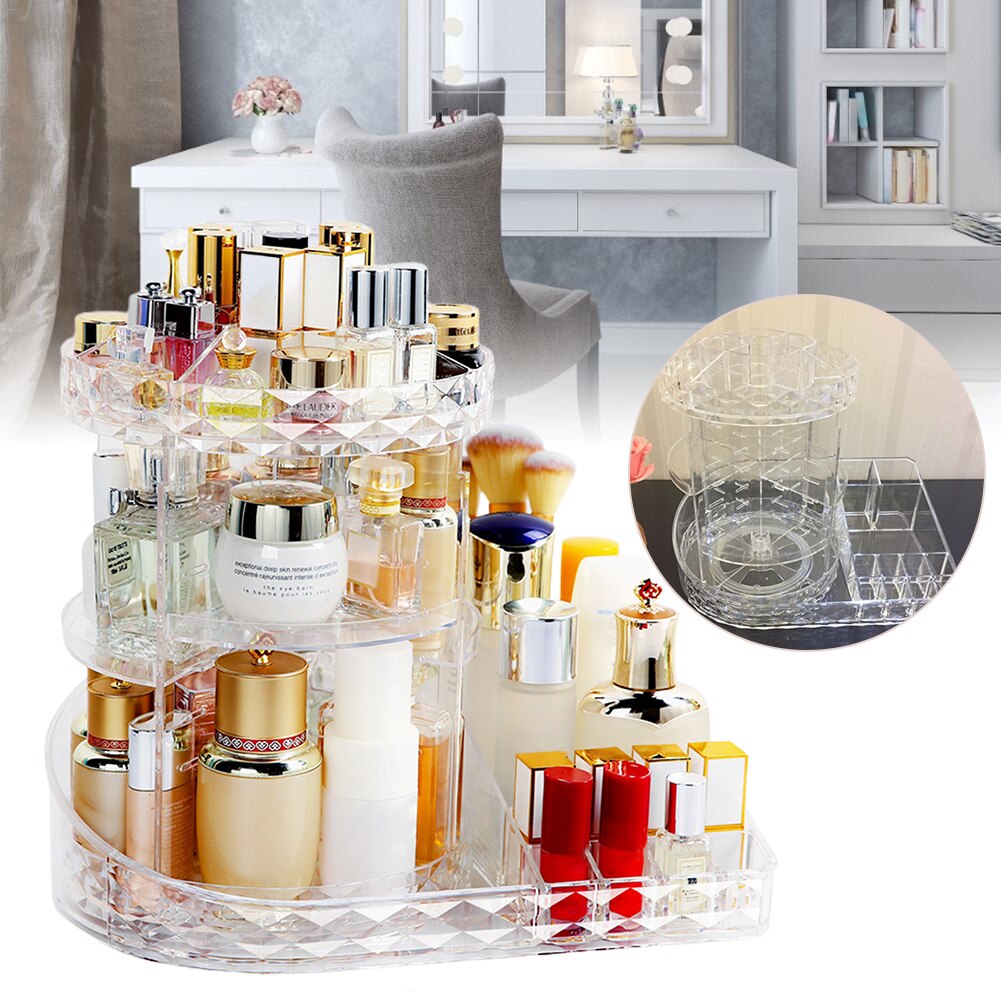 Cosmetic Storage Makeup Organizer Home Bedroom Mul... – Grandado