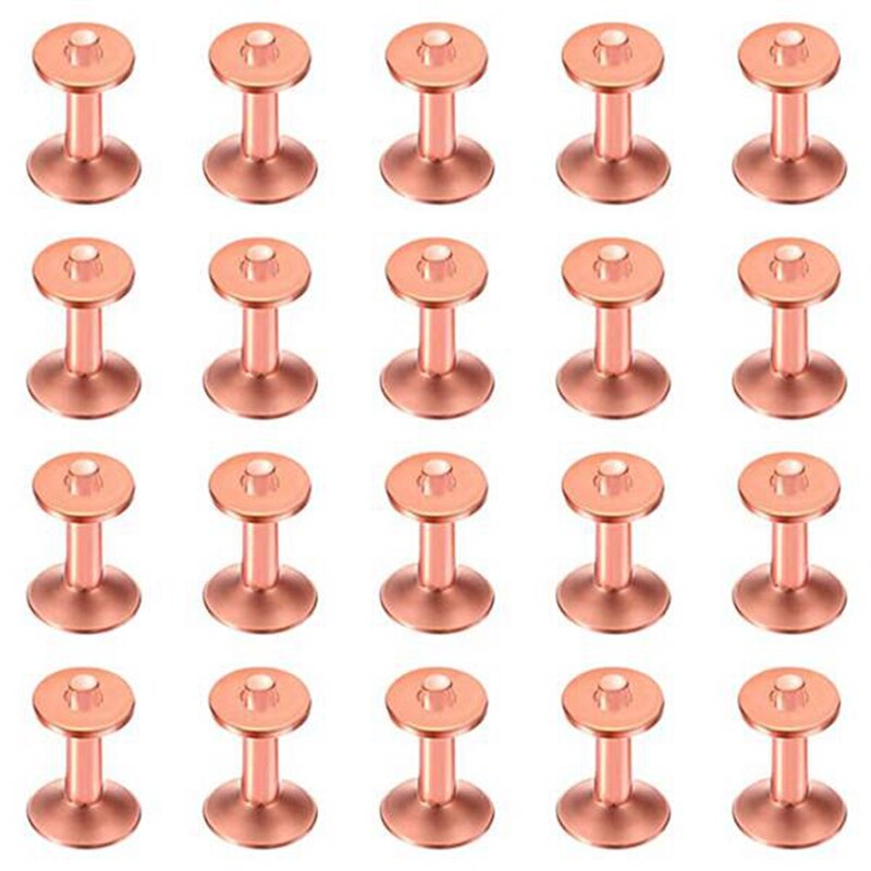 50 Sets DIY Luggage Rivet Leather Craft Rivet Tubu... – Vicedeal