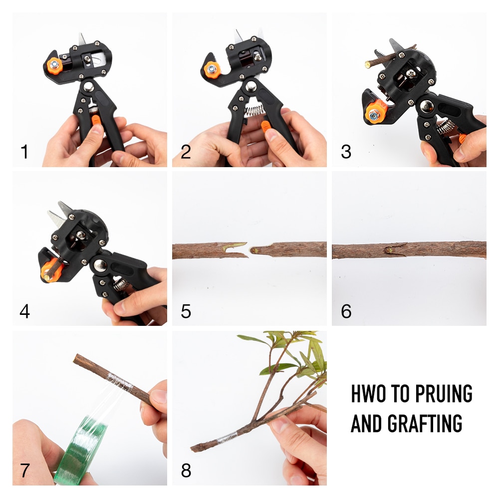 2/3cm Graft Film Garden Grafting Tool Pruner Kit P... – Vicedeal