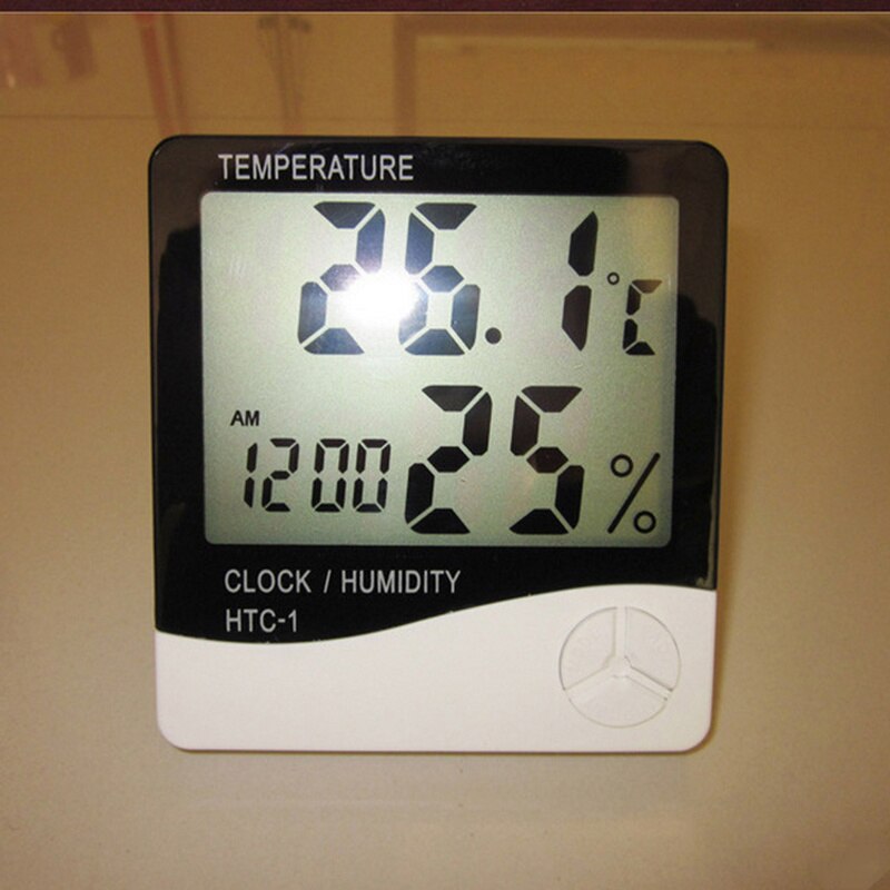 High precision indoor digital LCD thermometer hygr... – Grandado