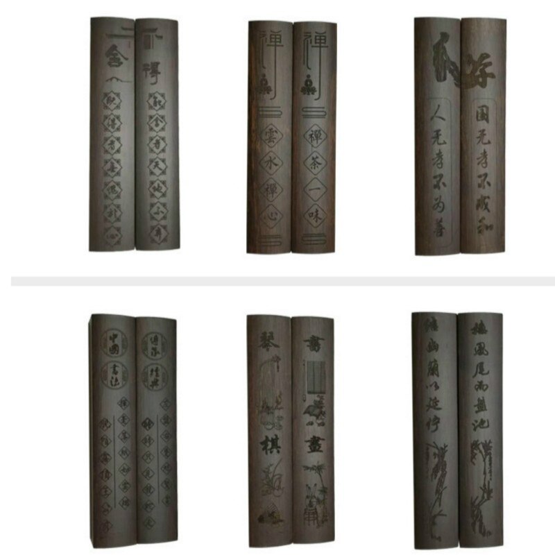Wooden Paperweights Chinese Calligraphy Ink Brush ... – Vicedeal