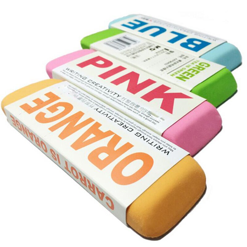 1 PC Colorful Super Huge Resin Rubber Eraser for S... – Grandado